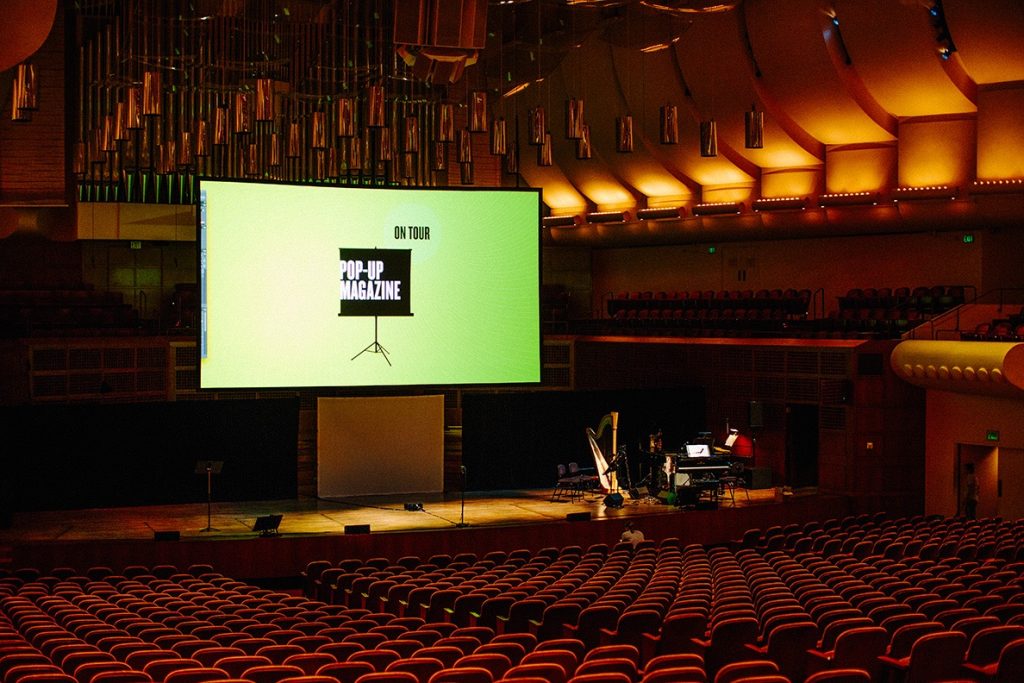 Pop-Up Magazine Offers A Literal "Once In A Lifetime" Experience ...