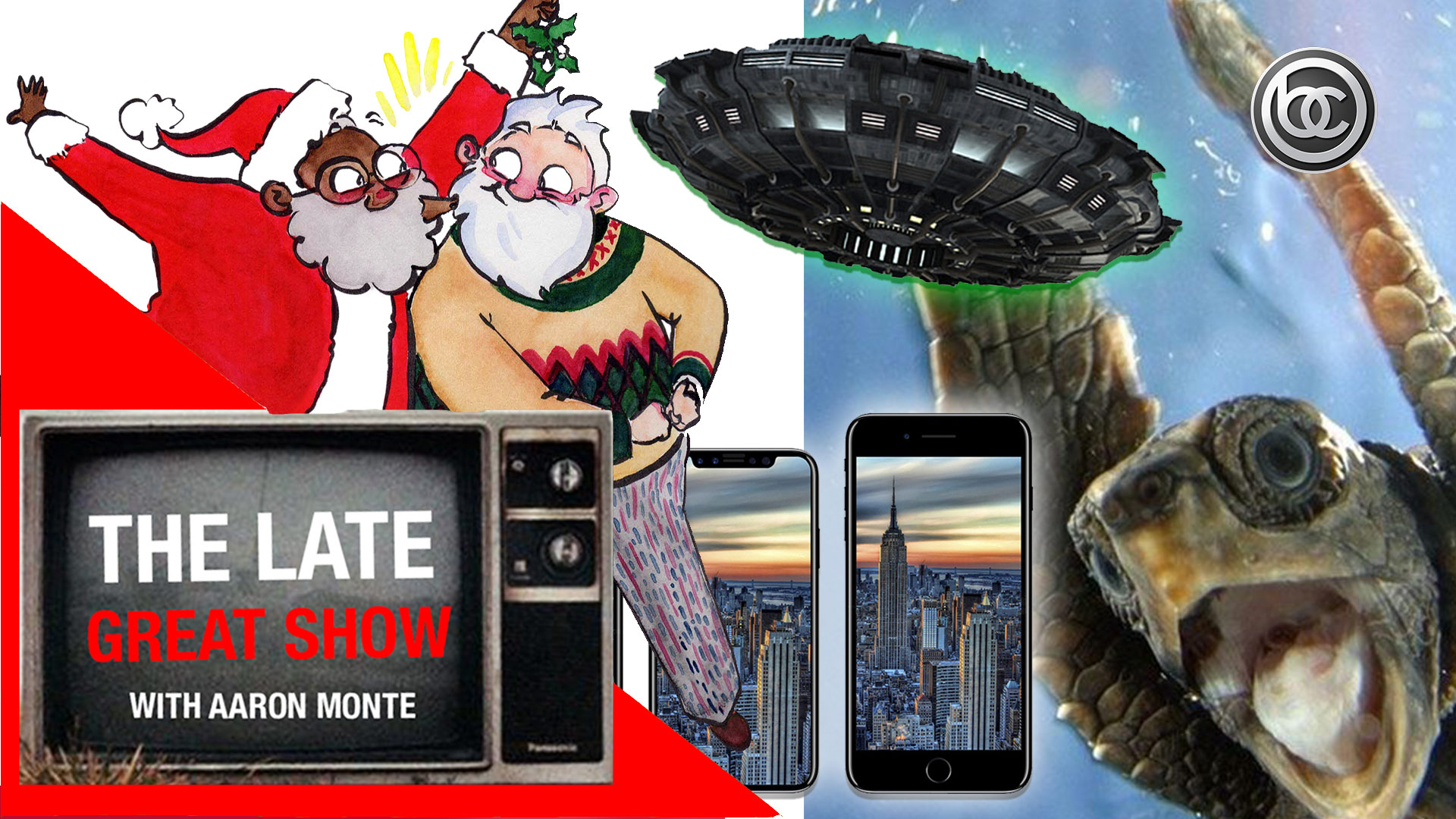 Gay Black Santa, Cocaine Smuggling Turtle, Apple's iphone Scam & Aliens ...