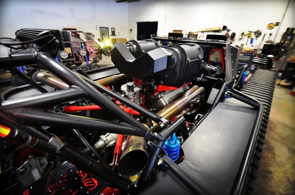 The Ripsaw EV3-F1 Is a Hellcat-Powered, 1,500-HP Personal Off-Road Tank ...