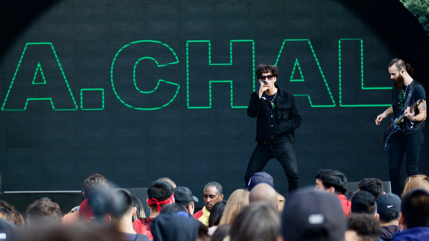 A.Chal Gets Up Close And Personal With The Early Air + Style Crowd ...