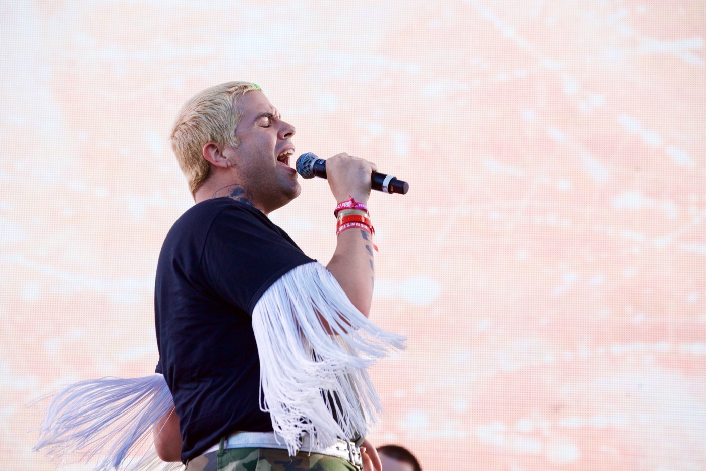 Jesse Saint John Shares The LA! Pride Stage With Maty Noyes - Blurred ...