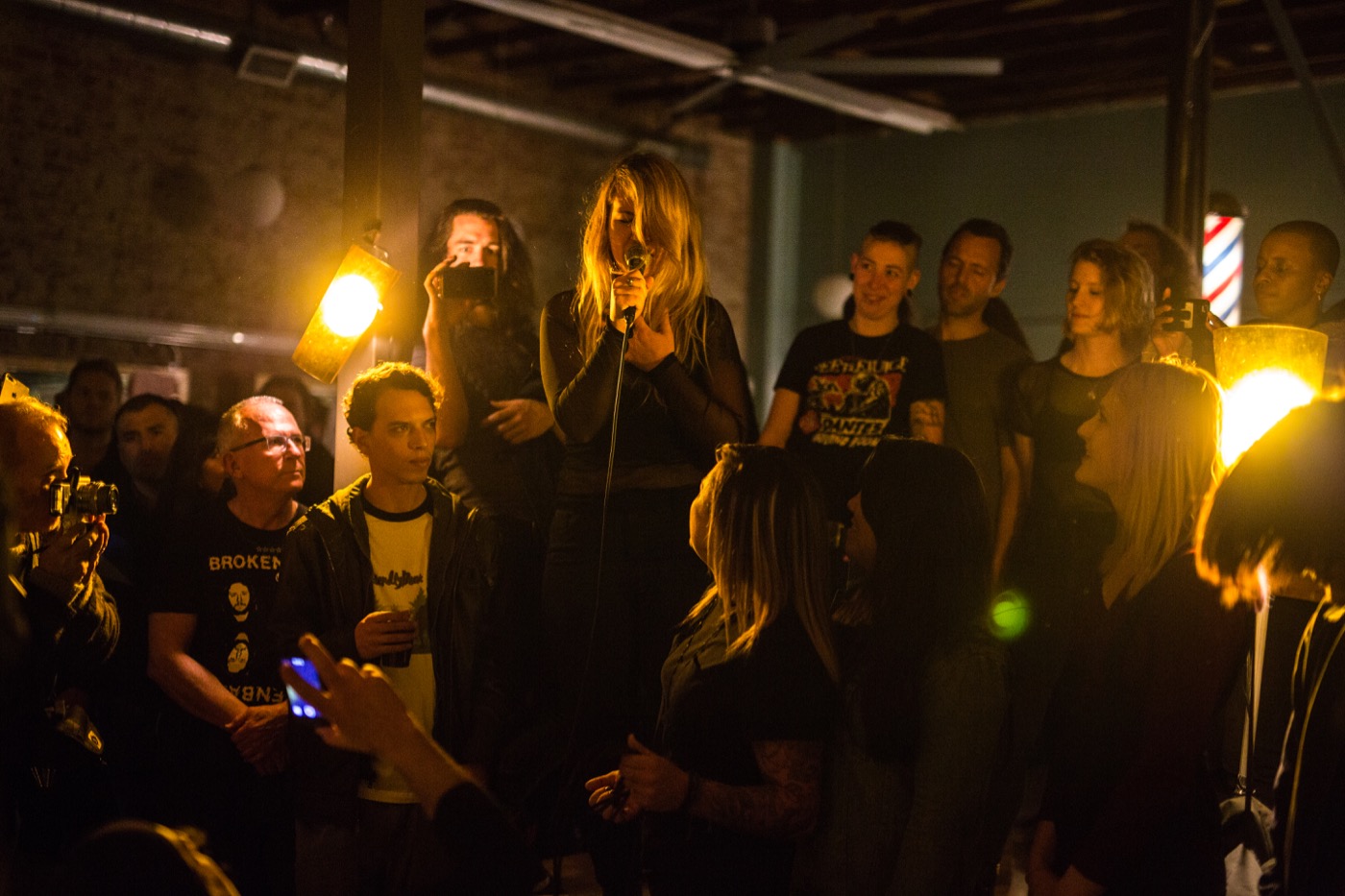 Iress' Michelle Malley Was Captivating At Bands In A Barbershop ...