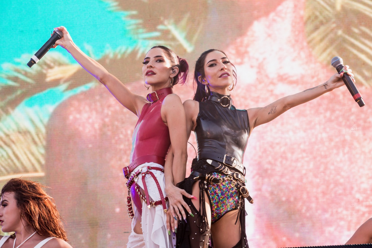 The Veronicas Triumphantly Return To The Stage At L.A. Pride - Blurred ...