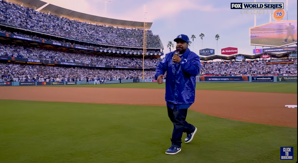 World Series: Ice Cube performs 'It Was a Good Day' ahead of Yankees vs ...