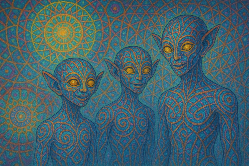 Why Everyone Sees Machine Elves When Tripping on DMT - Blurred Culture